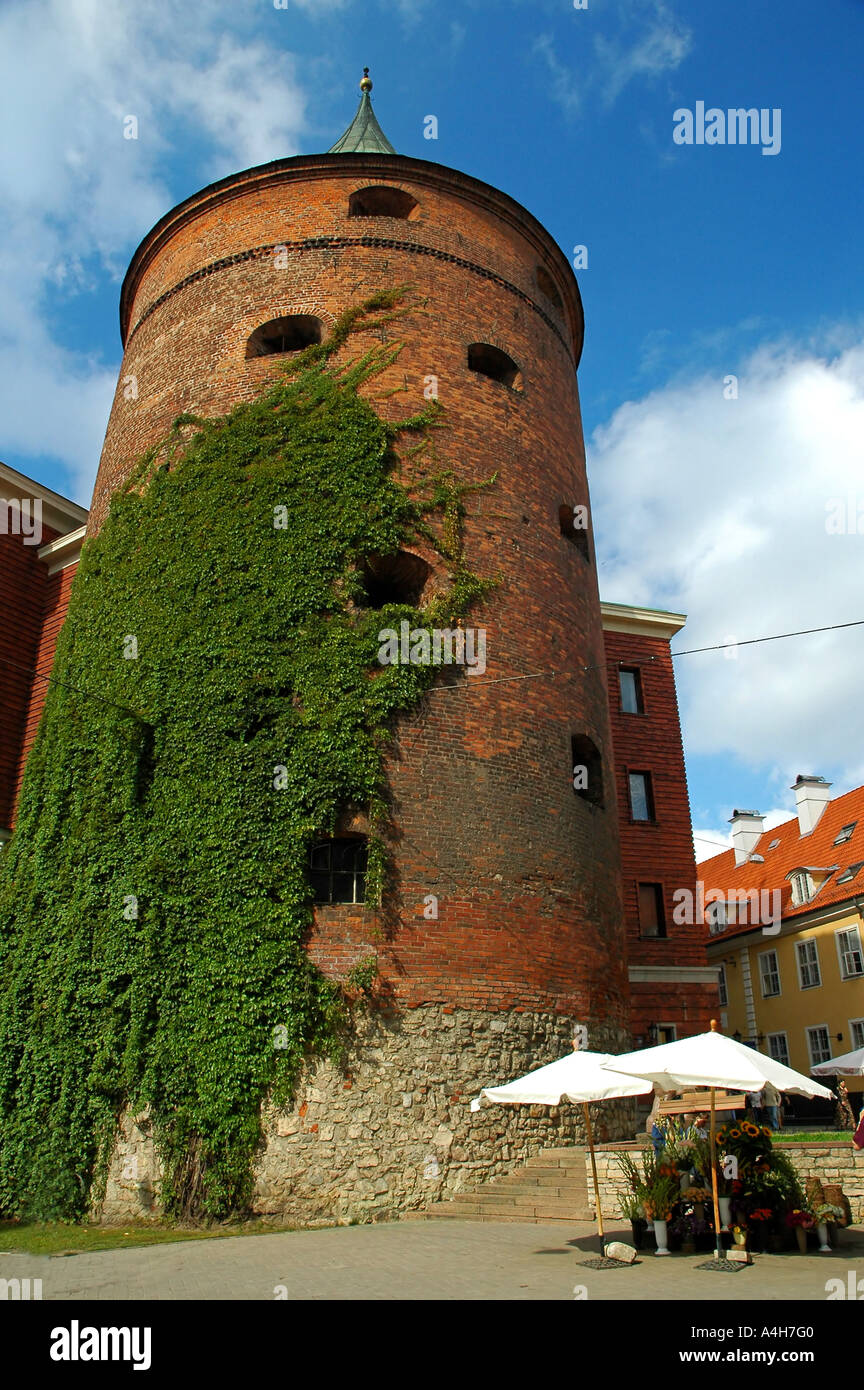 The Gun Powder Tower Riga Latvia Stock Photo - Alamy