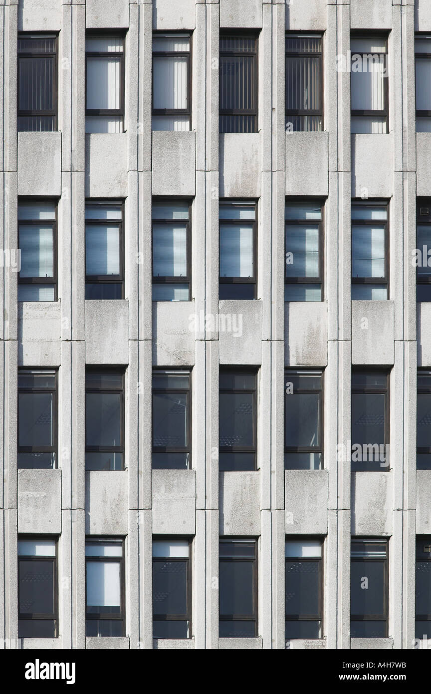 Office block windows, Glasgow, Scotland Stock Photo - Alamy