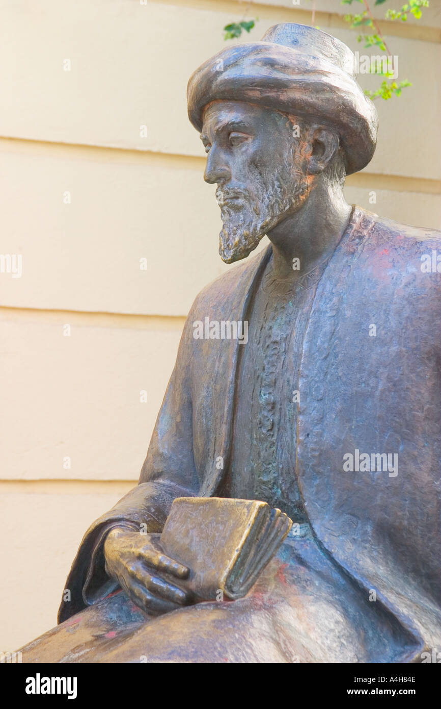 Cordoba Spain Statue of Jewish philosopher theologian physician ...