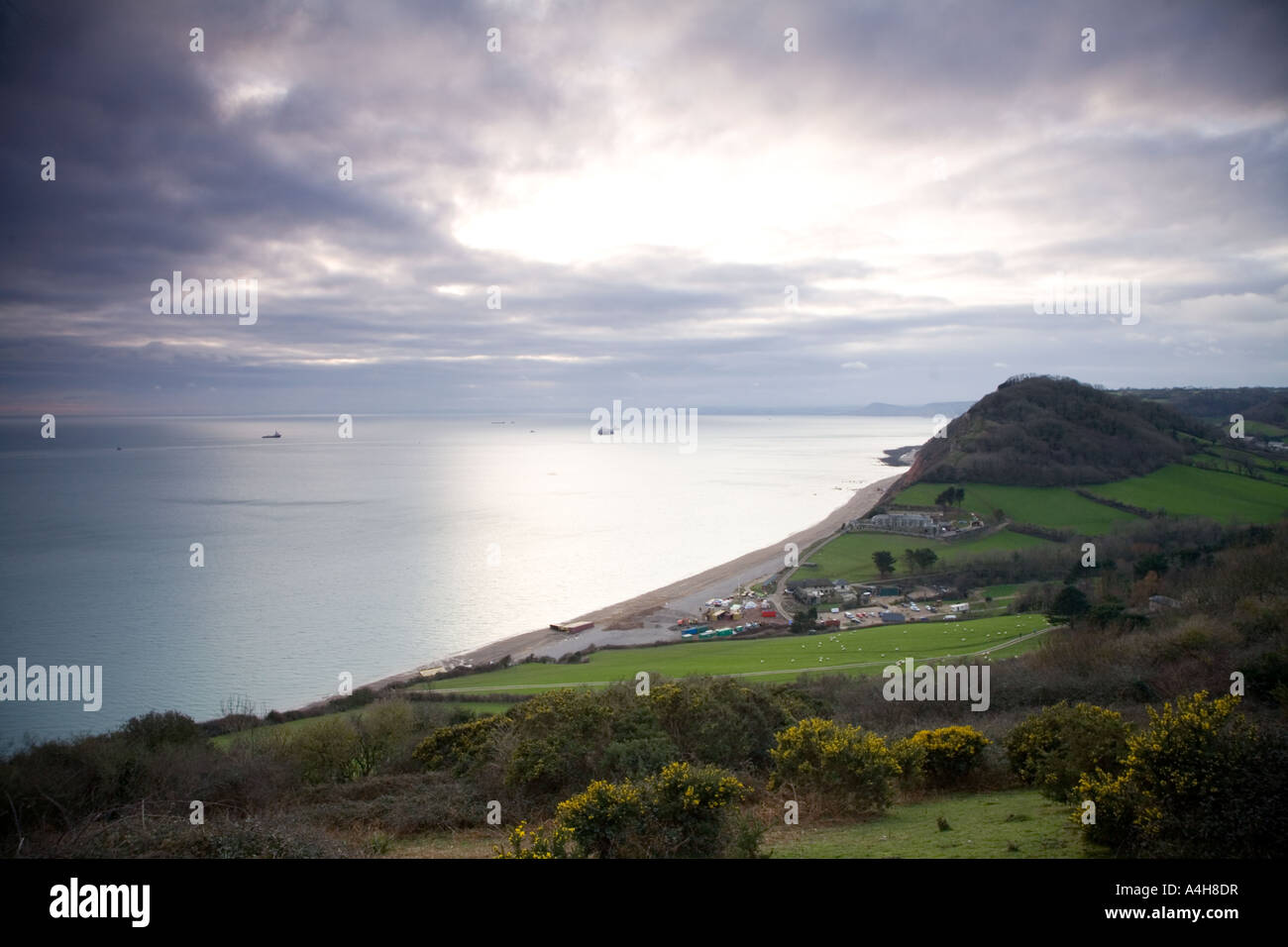 Branscombe bay 01 Stock Photo - Alamy