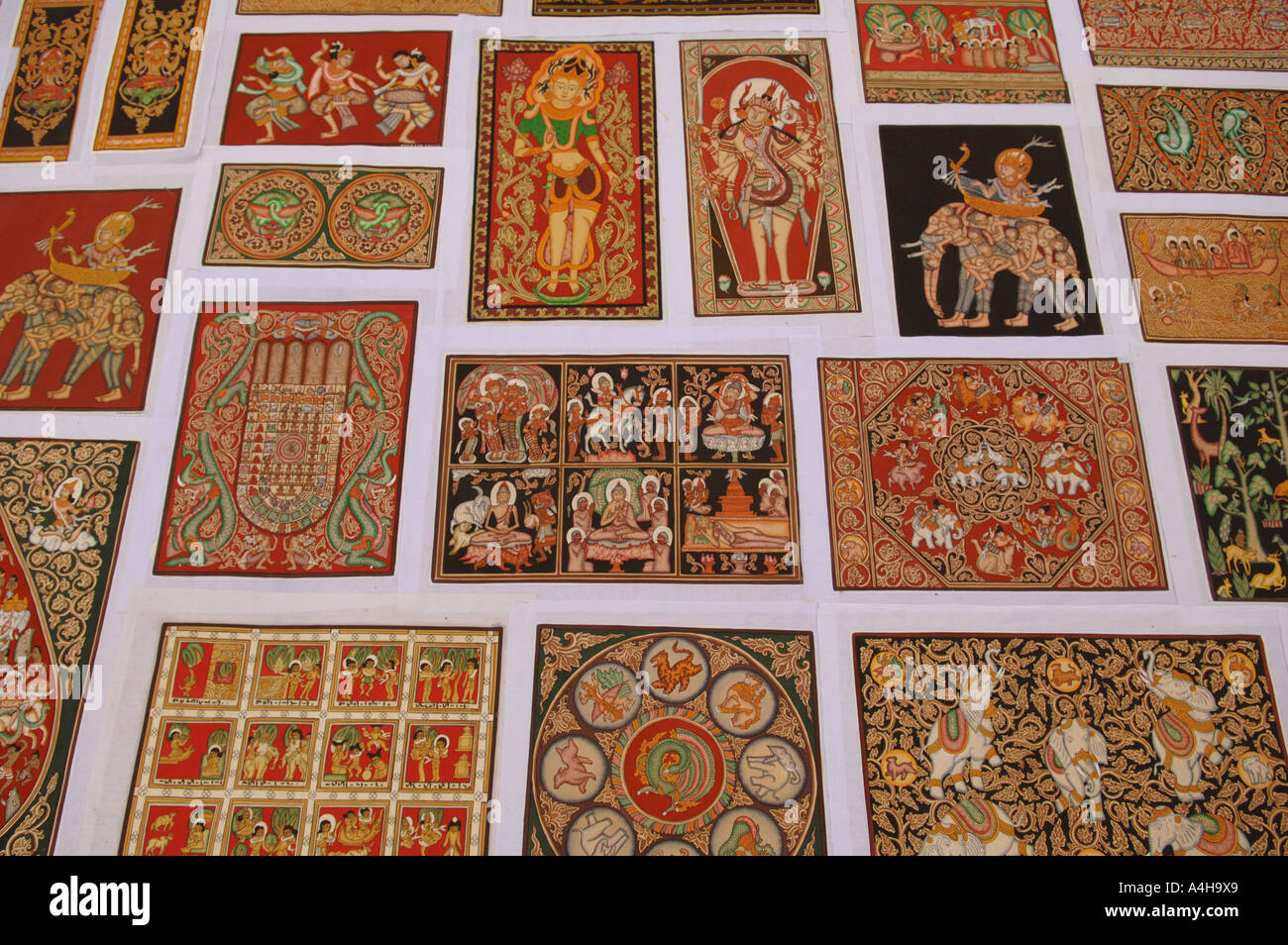Burmese paintings artwork hi-res stock photography and images - Alamy