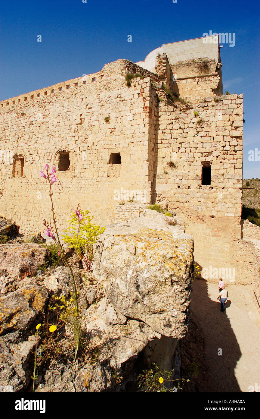 Spain Tarragona Templar castle of Marivet Stock Photo - Alamy