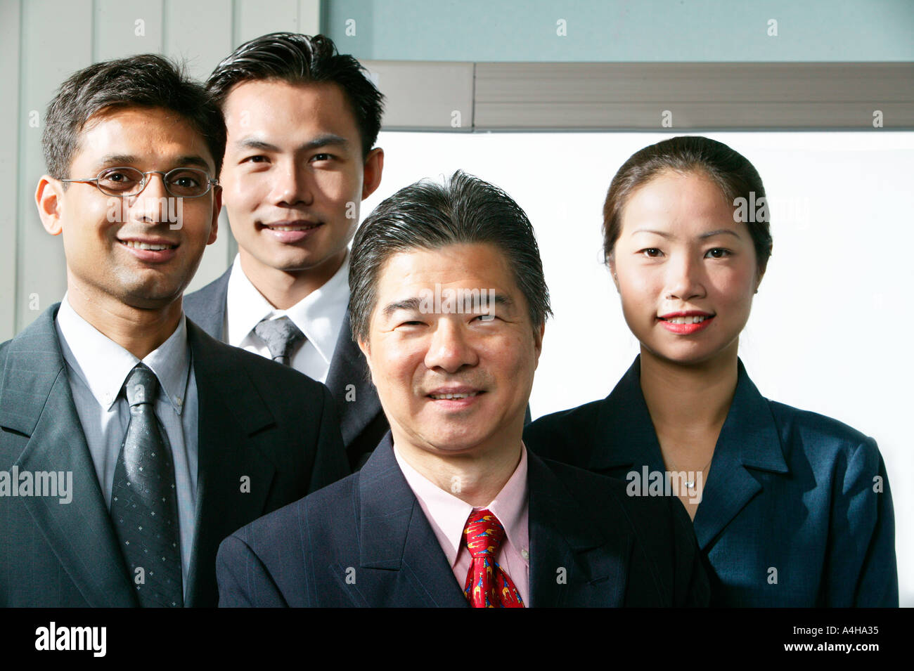 Business Team Portrait Stock Photo - Alamy