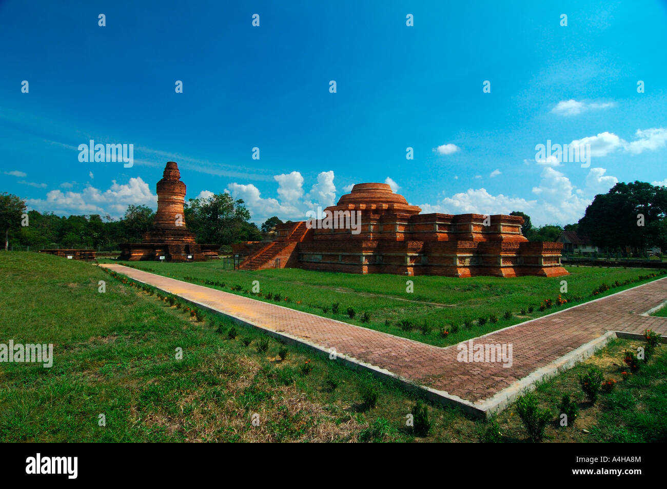 Ancient buddhist temple of sumatra hi-res stock photography and images ...