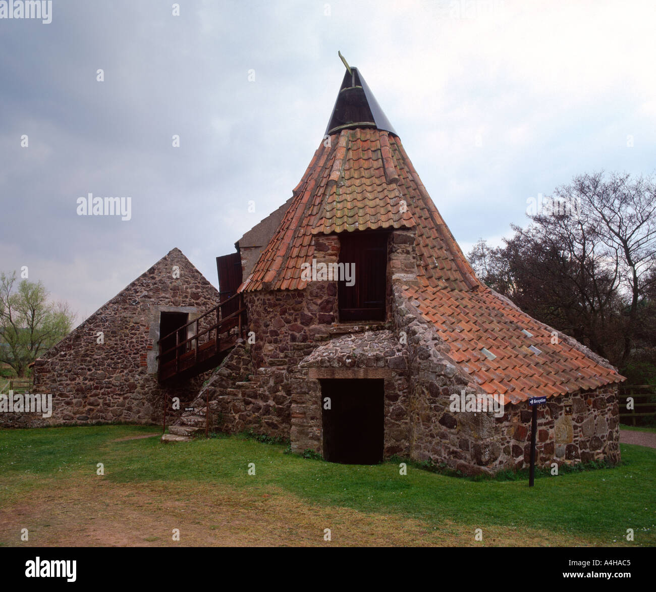 Kiln Preston Mill East Linton East Lothian Scotland Stock Photo - Alamy