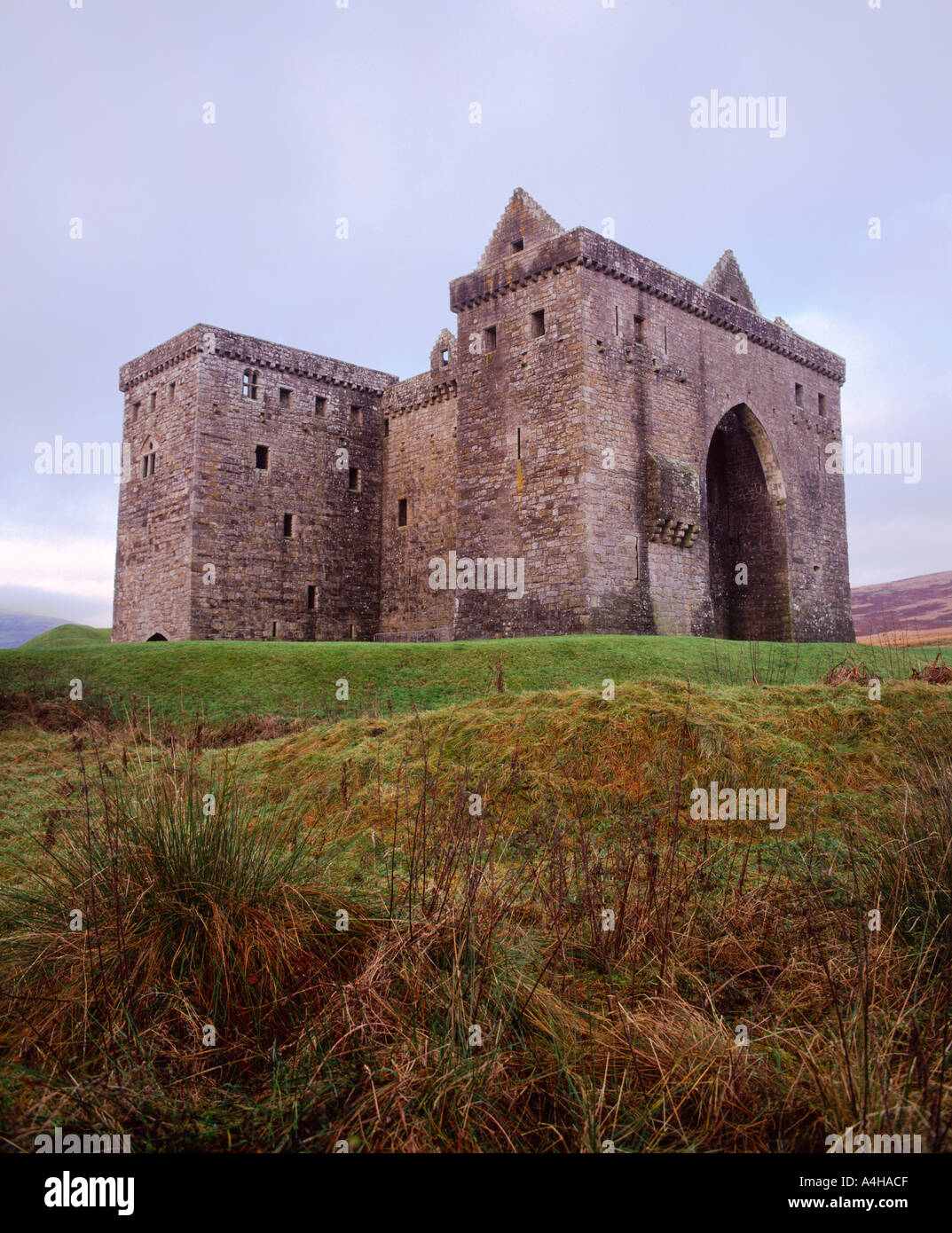 Hermitage Castle, Scottish Borders Stock Photo - Alamy