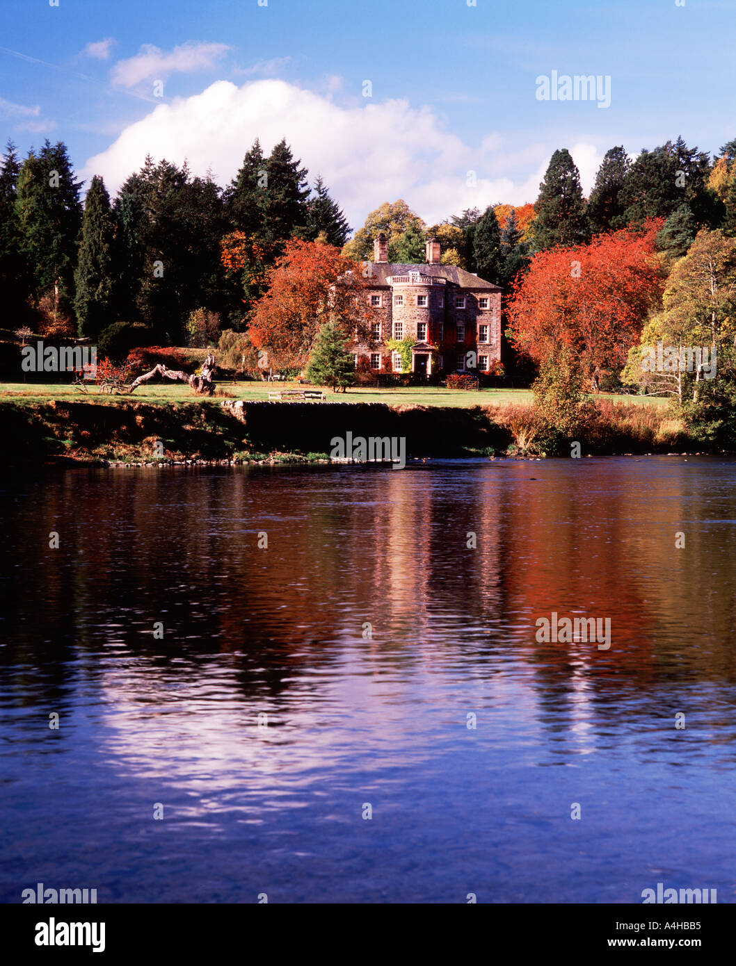 Yair House Scottish Borders Scotland Stock Photo - Alamy