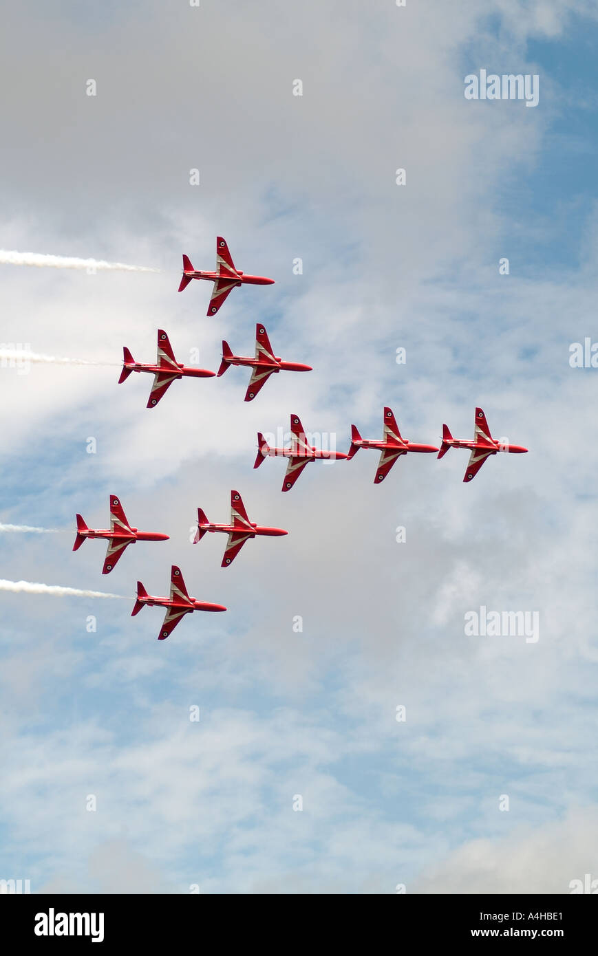 Concorde and red arrows hi-res stock photography and images - Alamy
