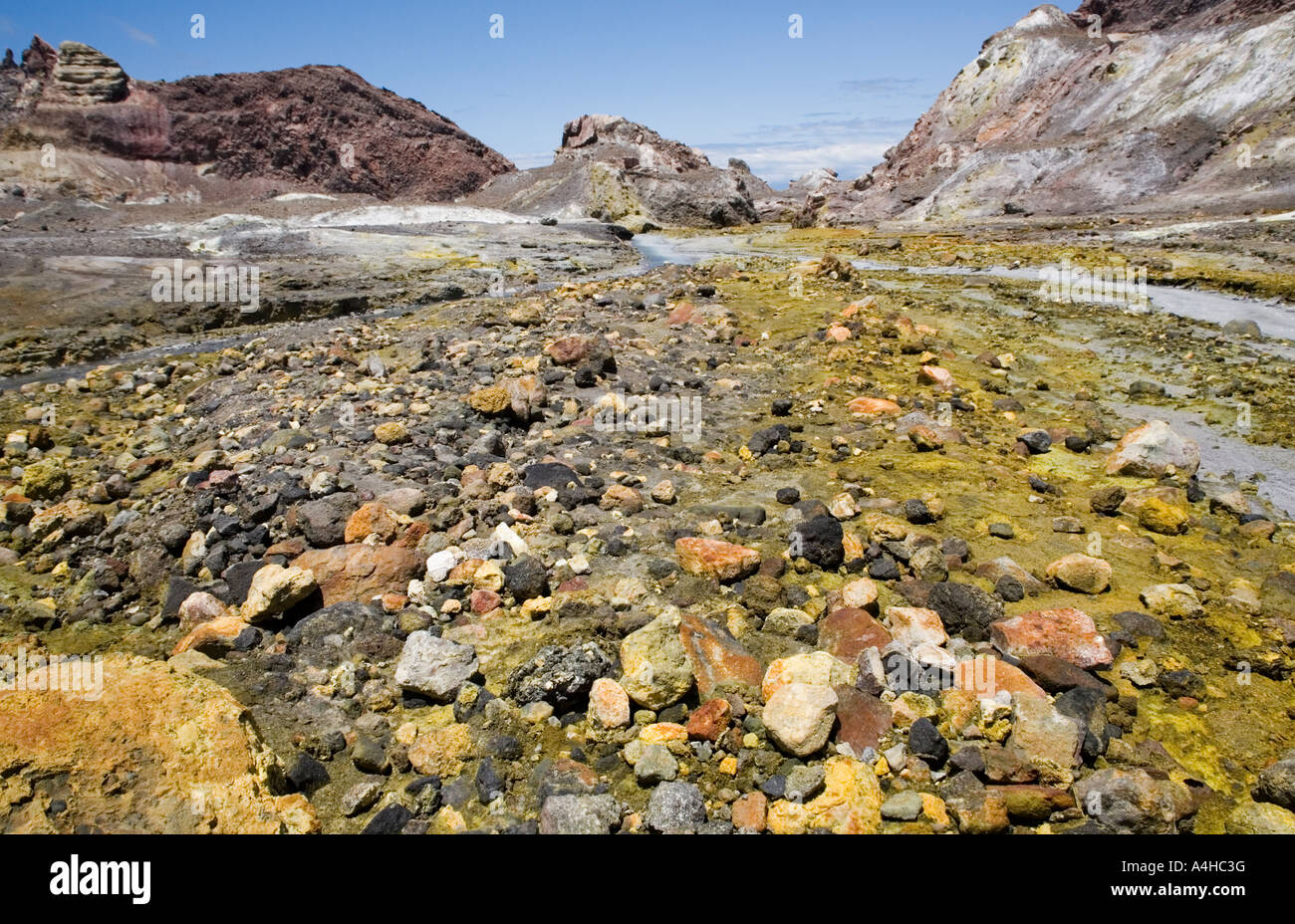 White volcano rocks hi-res stock photography and images - Alamy