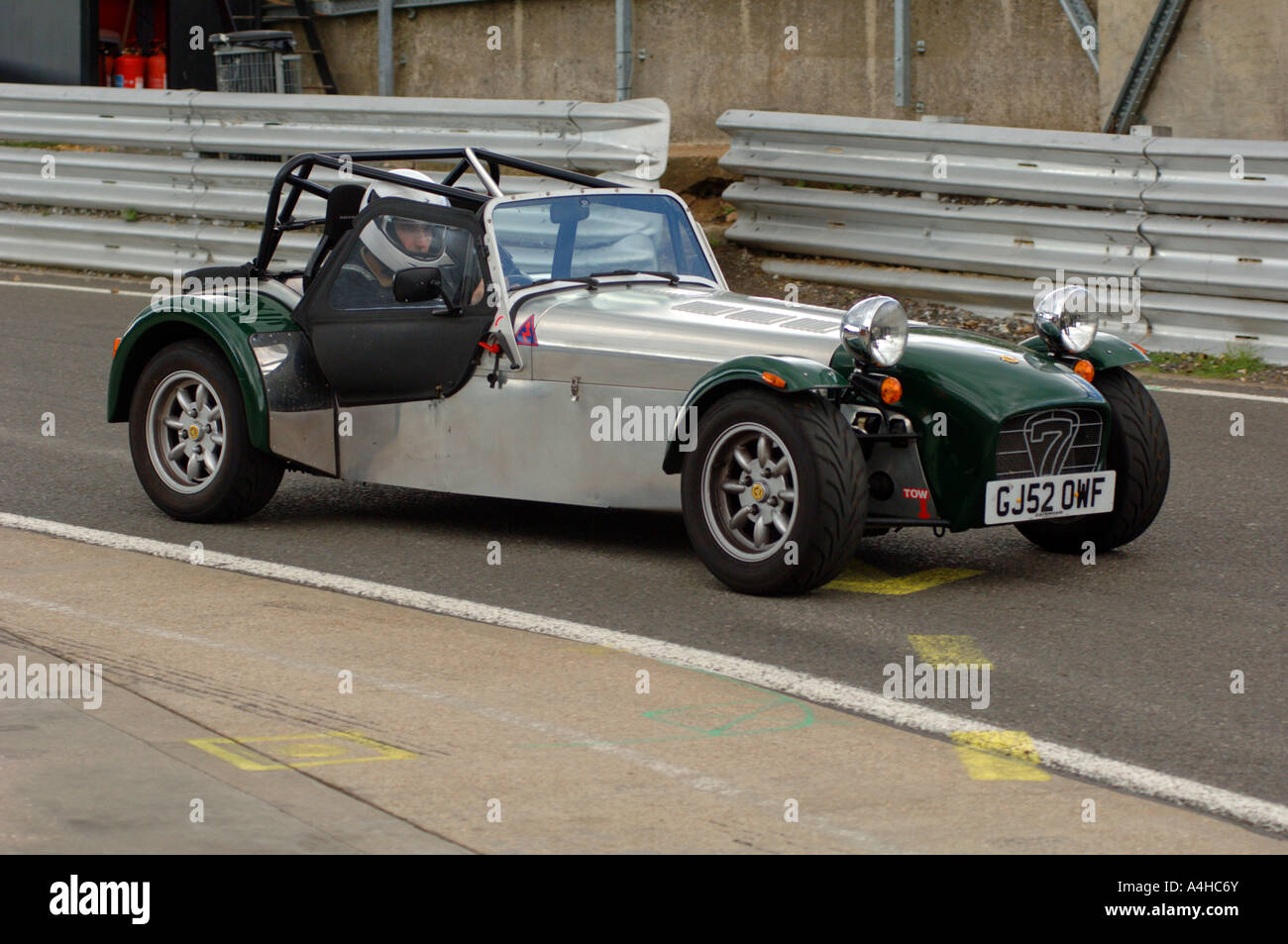 Caterham motor racing car hi-res stock photography and images - Alamy