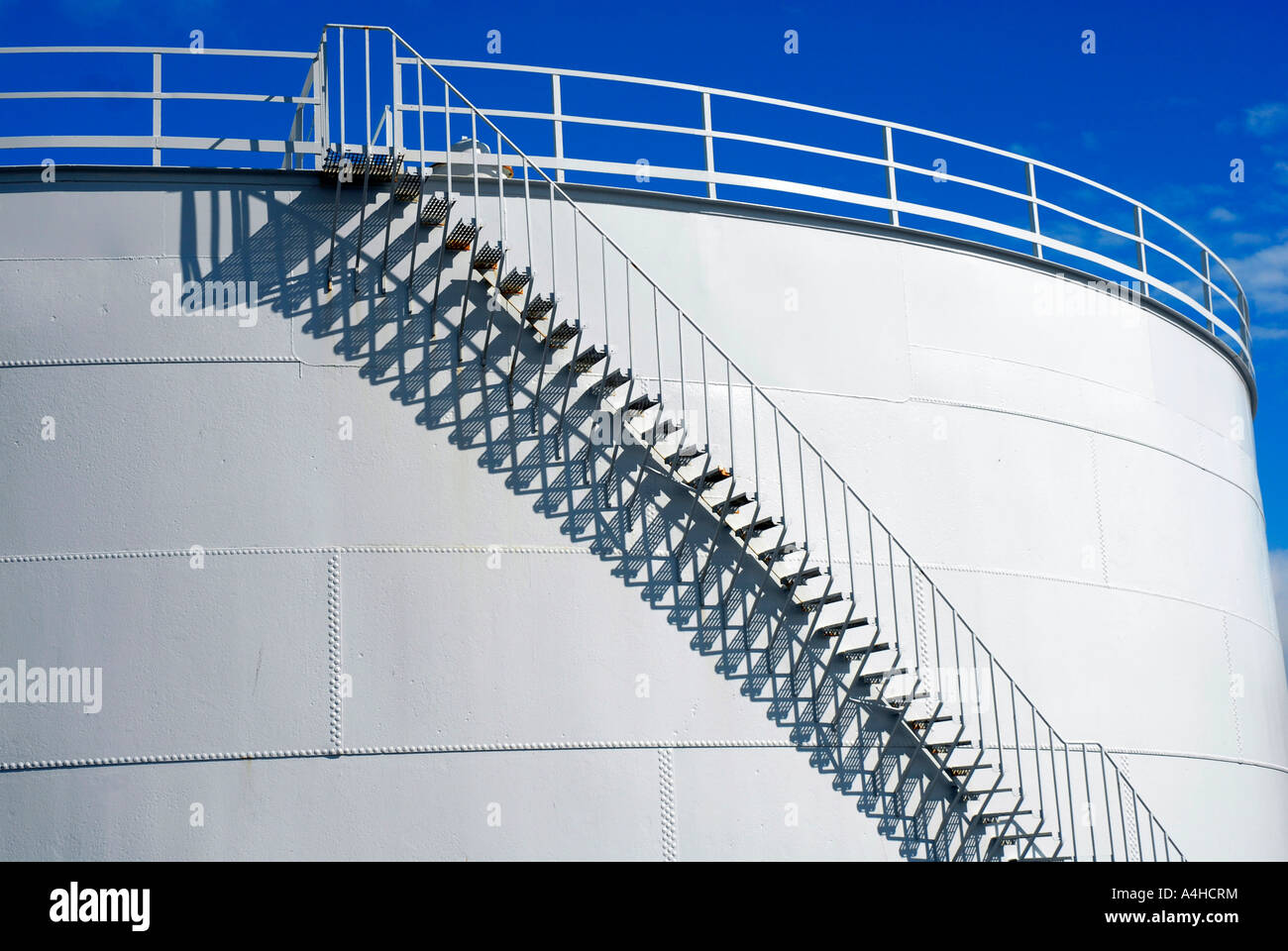Steps up storage tank hi-res stock photography and images - Alamy