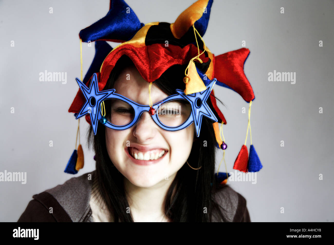 Jester and hat hi-res stock photography and images - Alamy