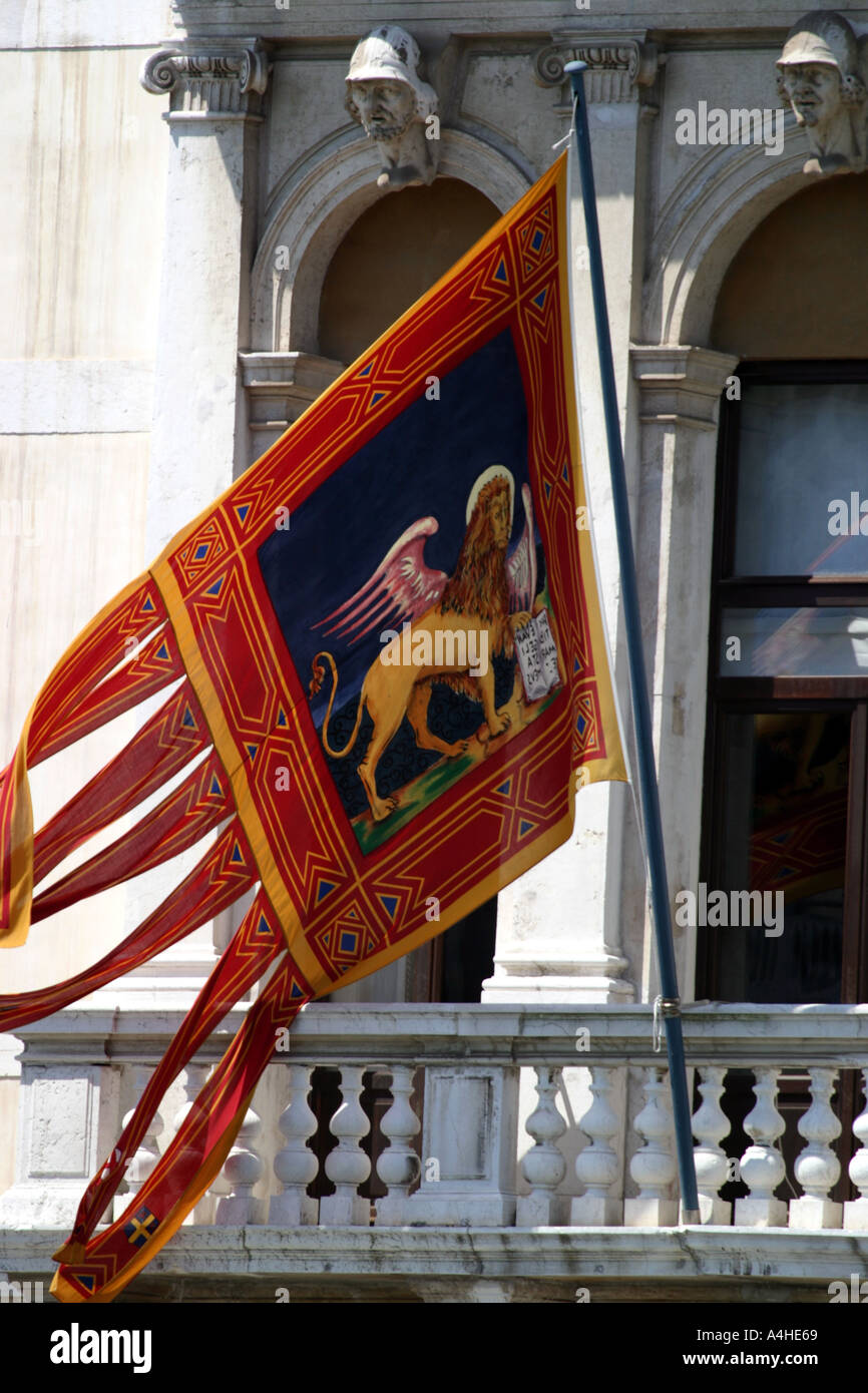 Venice flag hi-res stock photography and images - Alamy