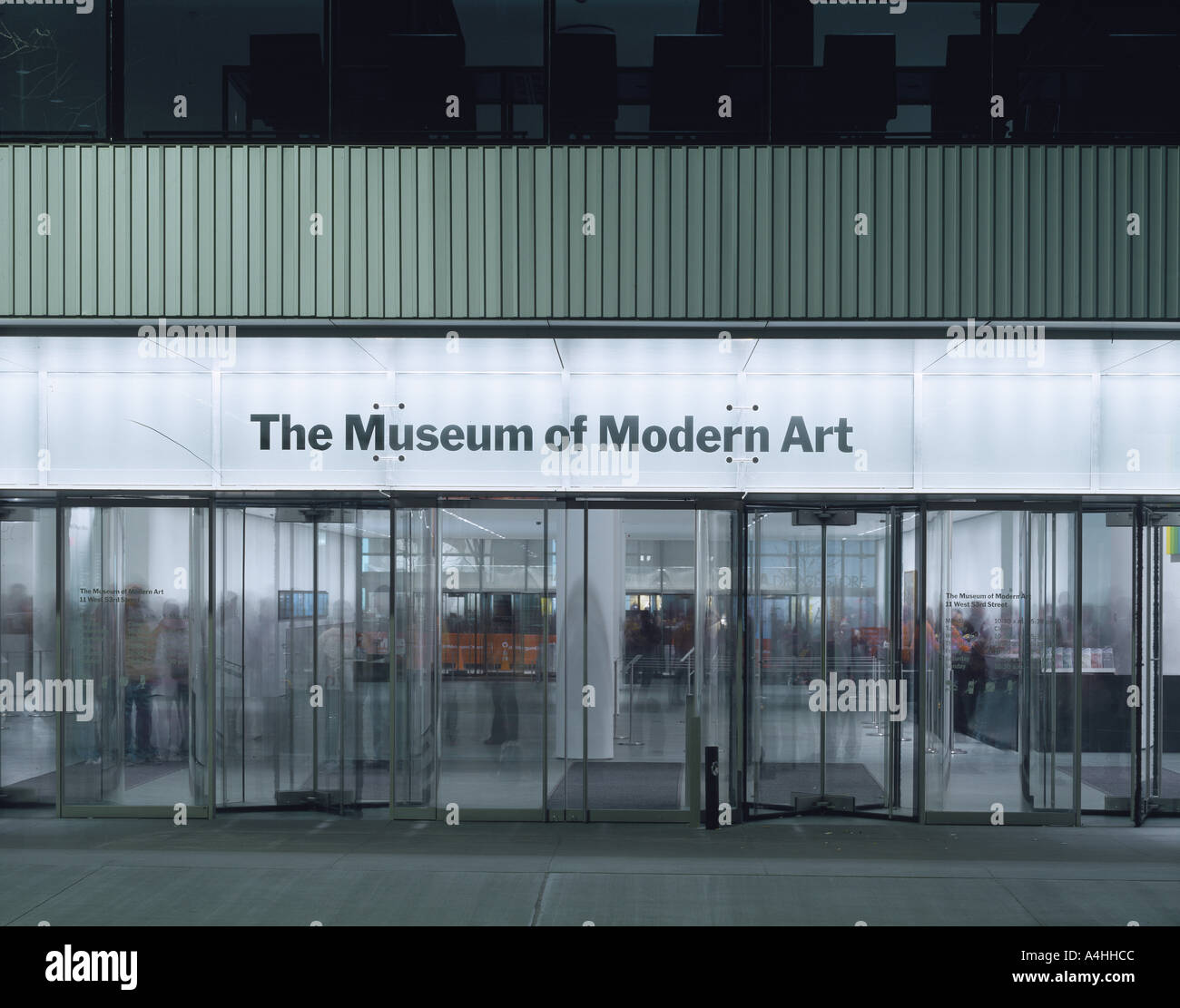 Moma museum art gallery sign hi-res stock photography and images - Alamy