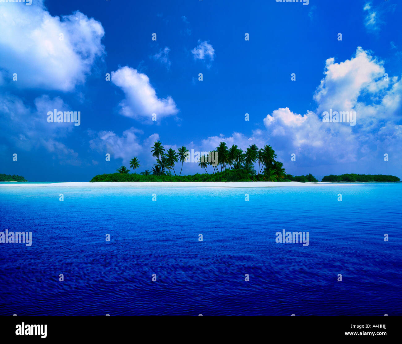 The ocean with islands in the distance Stock Photo - Alamy
