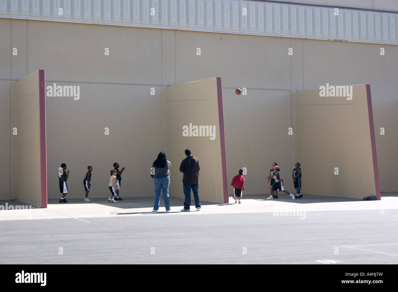 Children play during break school hi-res stock photography and images ...