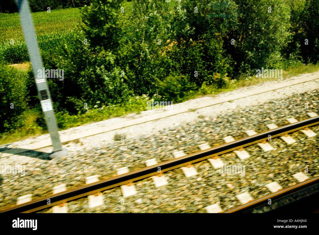 Railway lines going into distance hi-res stock photography and images ...