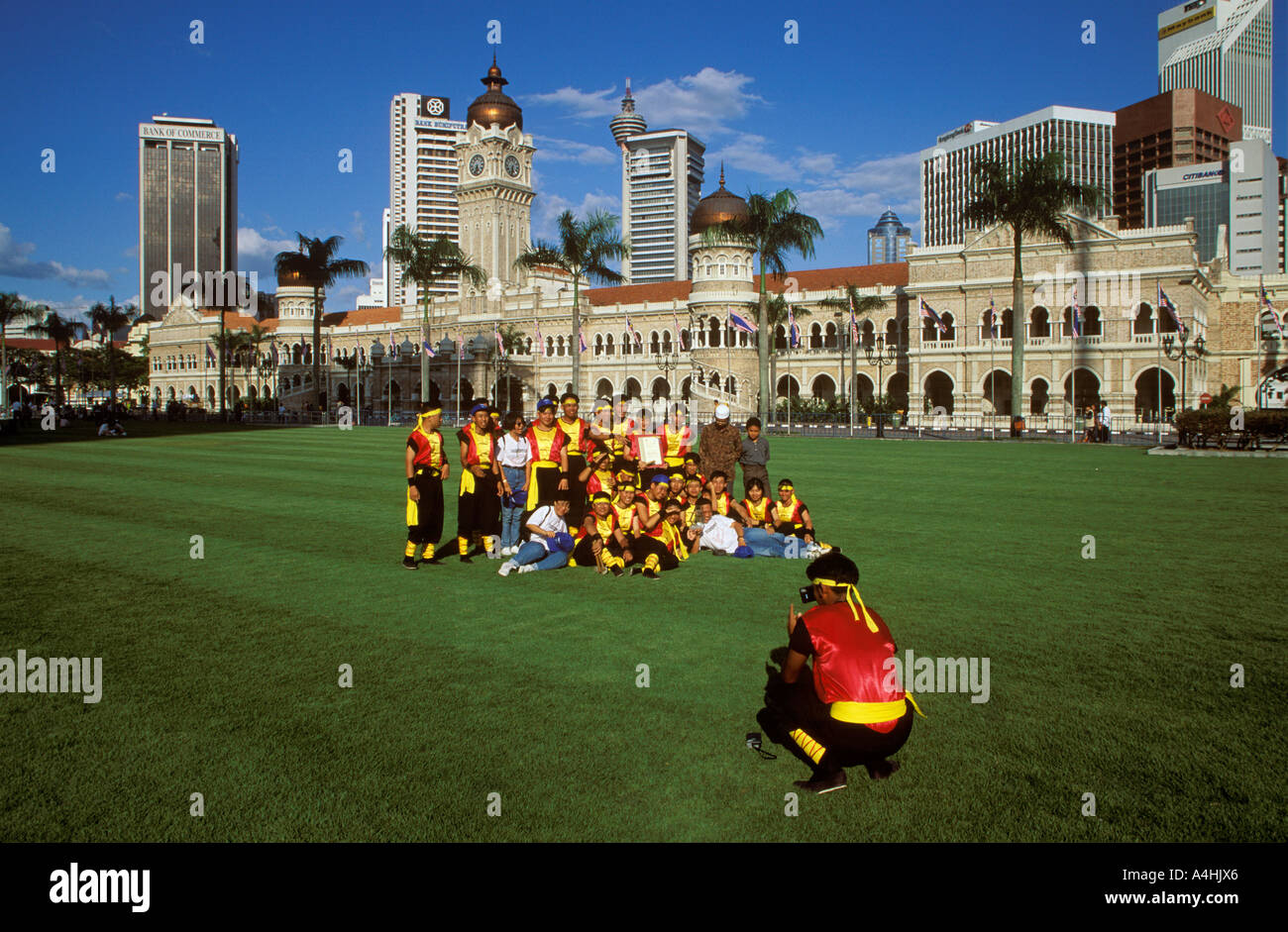 Merdeka Square Sultan Abd Samad Building - Gamelan group - Kuala Lumpur ...