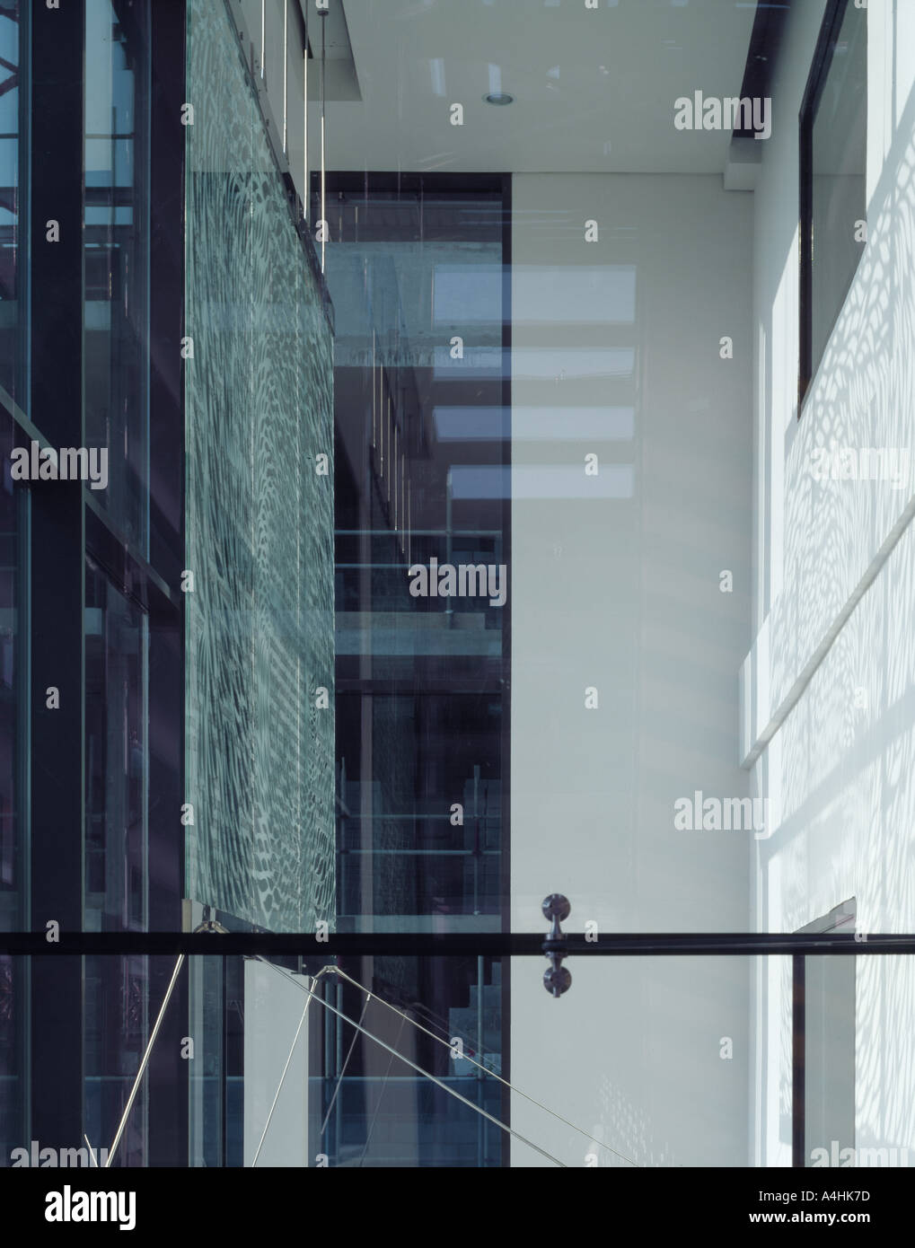 JUBILEE LIBRARY ENGRAVED GLASS ART ABOVE ENTRANCE Stock Photo - Alamy