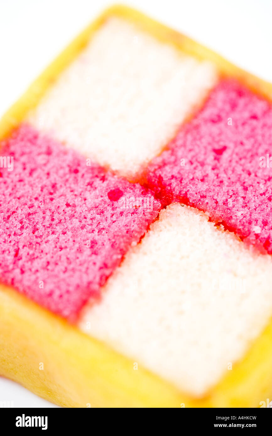 Cake - Battenburg Stock Photo - Alamy