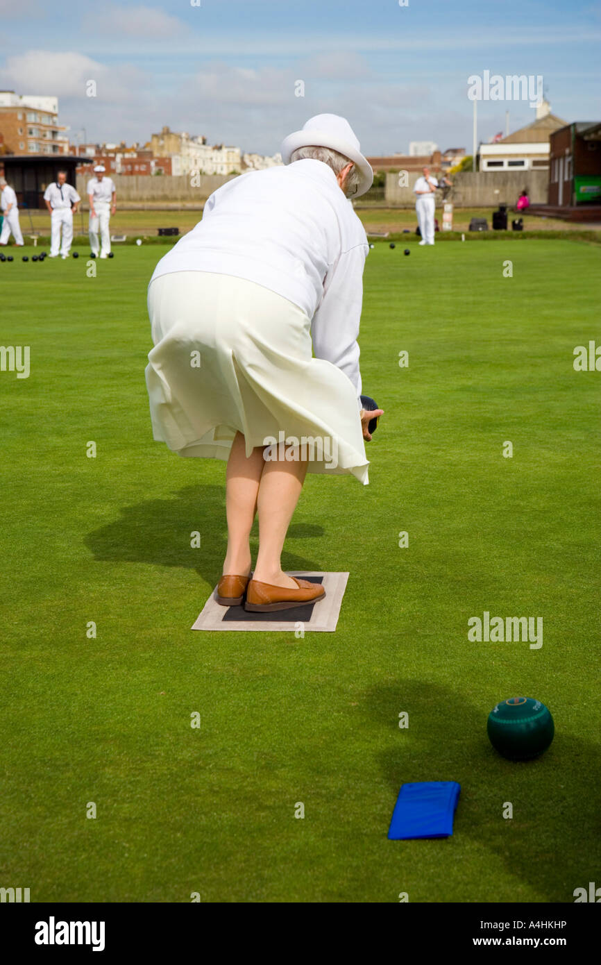 Female lady woman bowling hi-res stock photography and images - Alamy