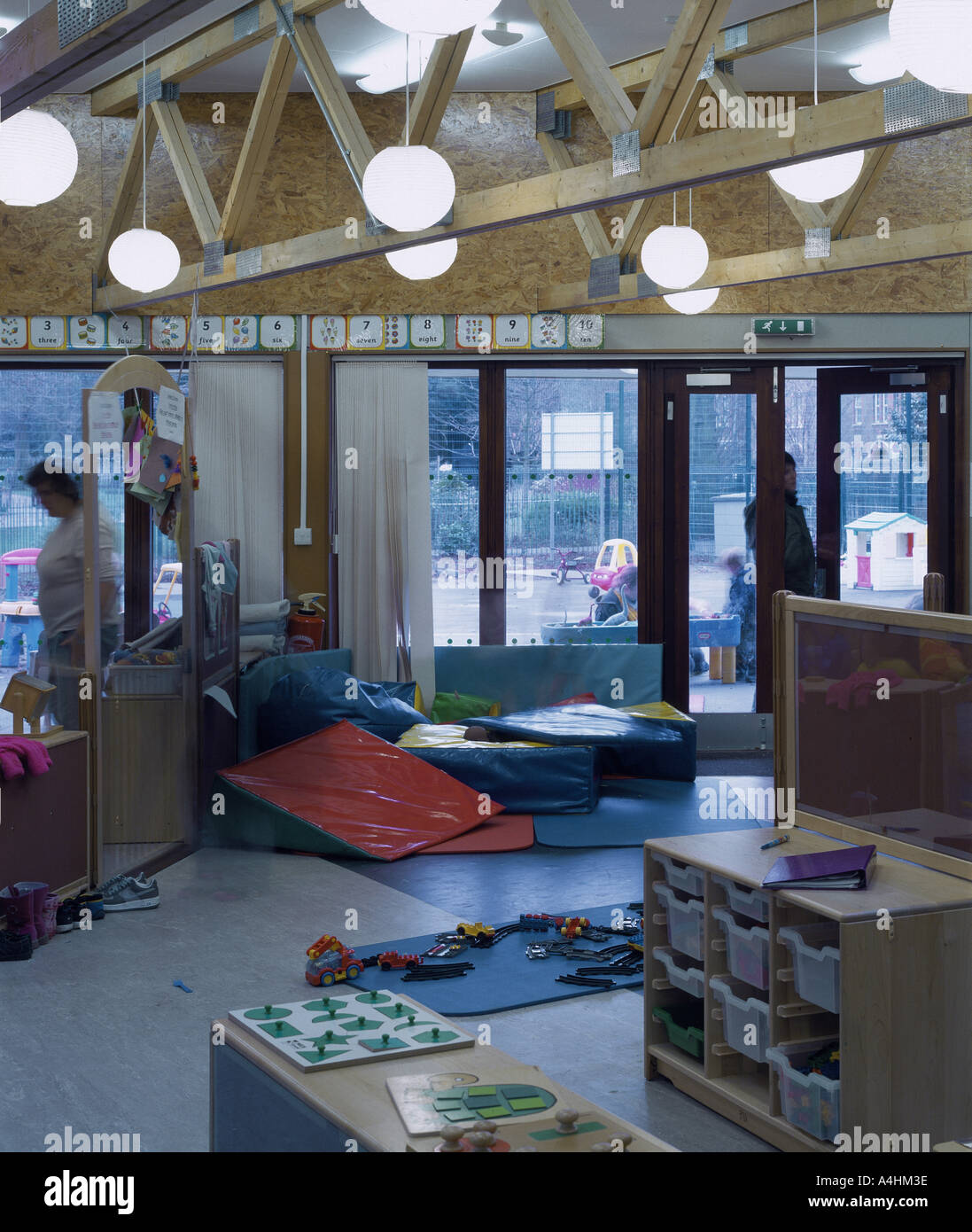 LLOYD PARK UNDER FIVEÕS CENTRE Stock Photo - Alamy