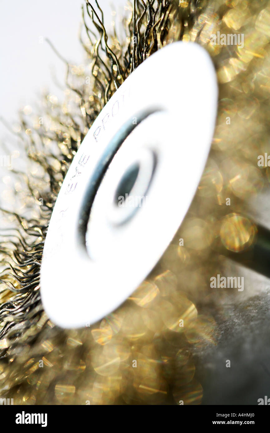 Wire brush drill hi-res stock photography and images - Alamy