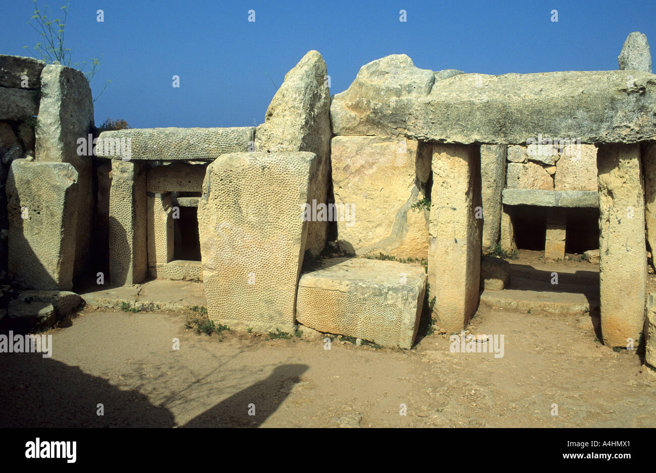 The megalithic culture and art of malta hi-res stock photography and ...