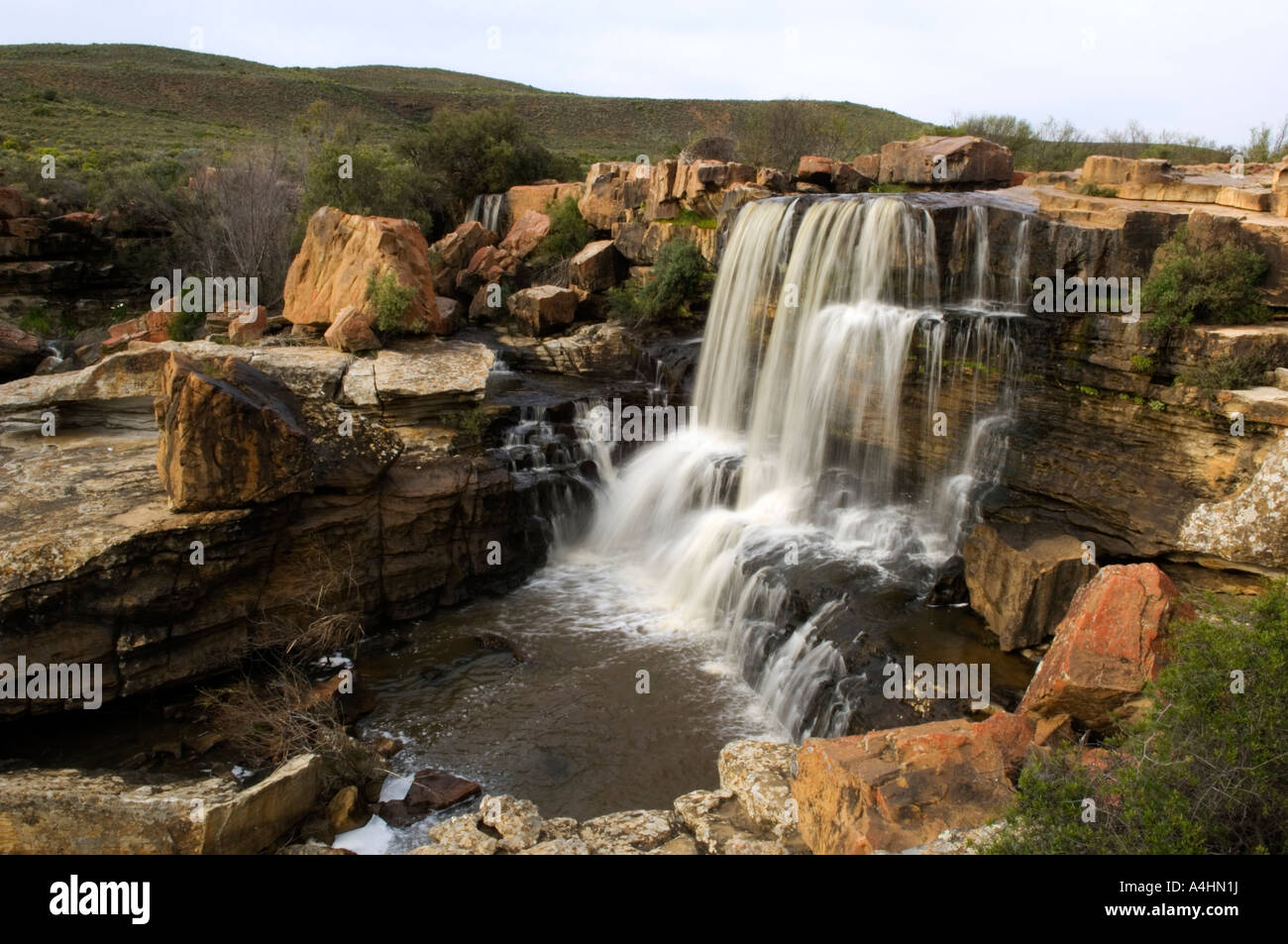 Nieuwoudtville falls 100m on the Doring river Nieuwoudtville ...