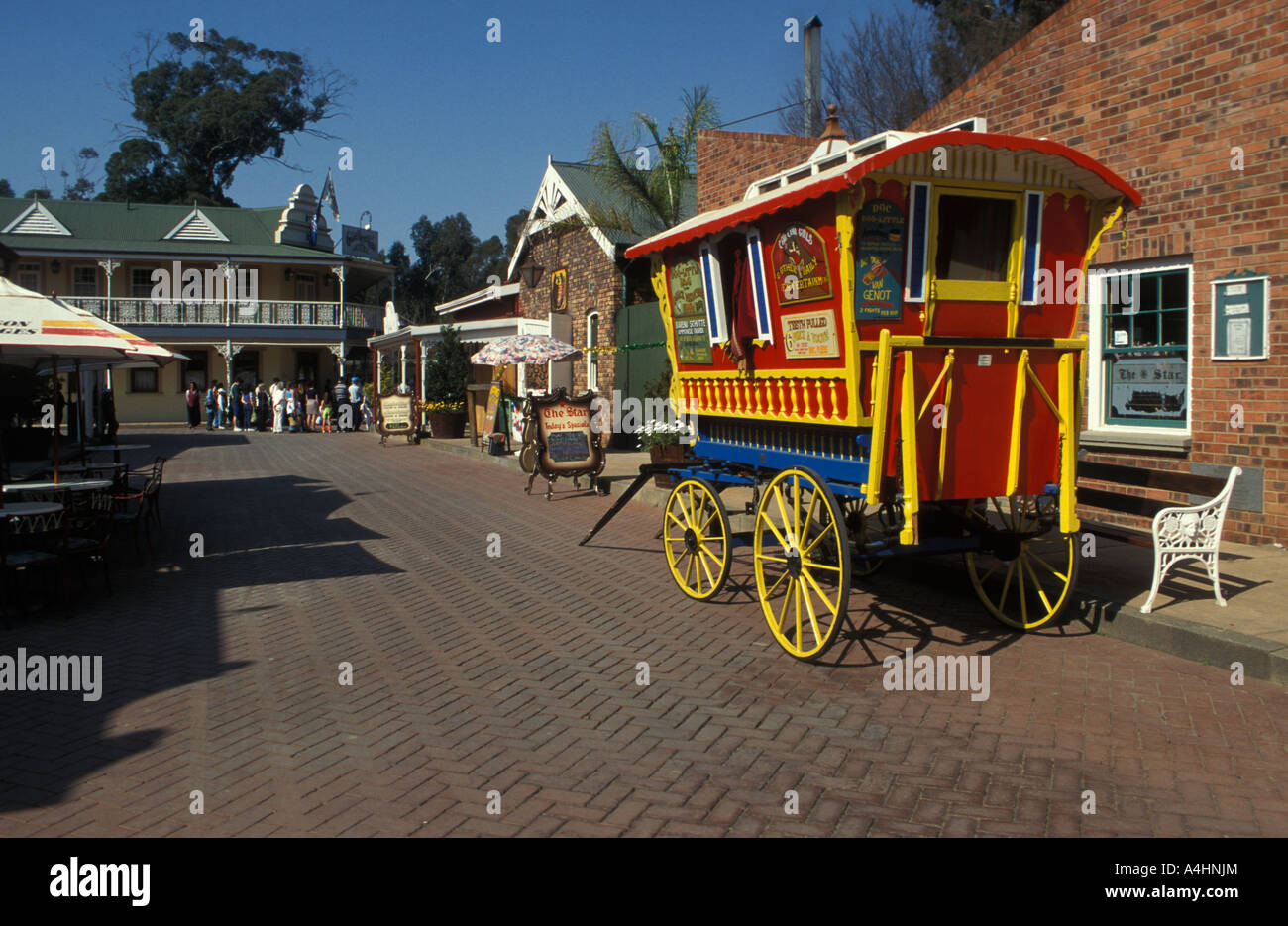 Gold Reef City is a reconstruction of the old mining city Johannesburg ...
