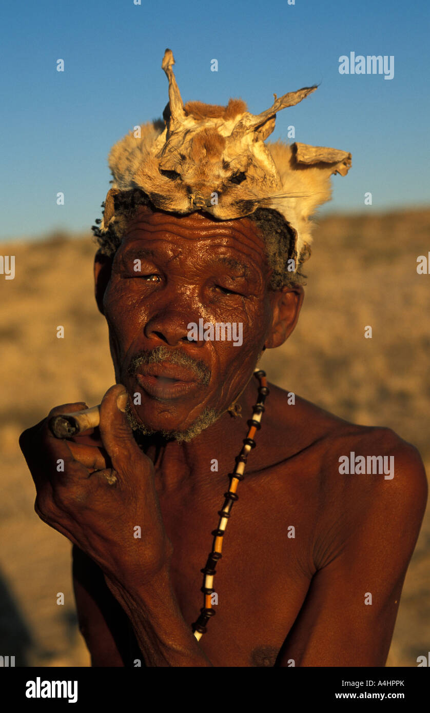 Khoisan bushman kalahari desert southern hi-res stock photography and ...