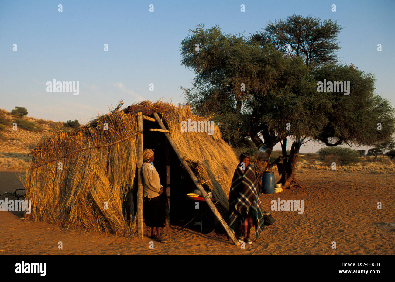 Khoisan hut hi-res stock photography and images - Alamy