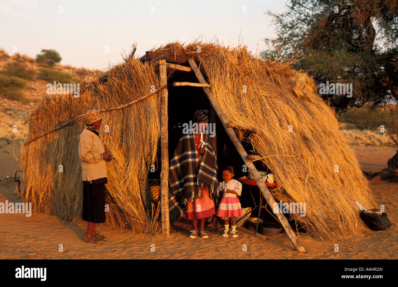 Khoisan hut hi-res stock photography and images - Alamy