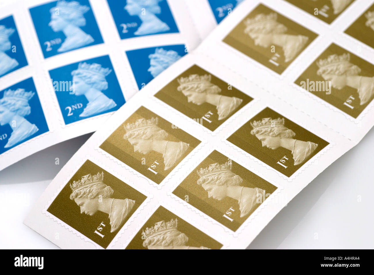 British Postage Stamps 5 Stock Photo - Alamy