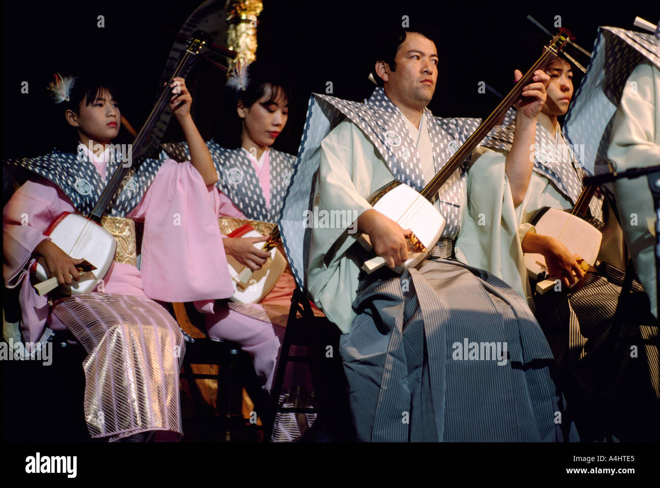 Chinese woman playing stringed musical hi-res stock photography and ...