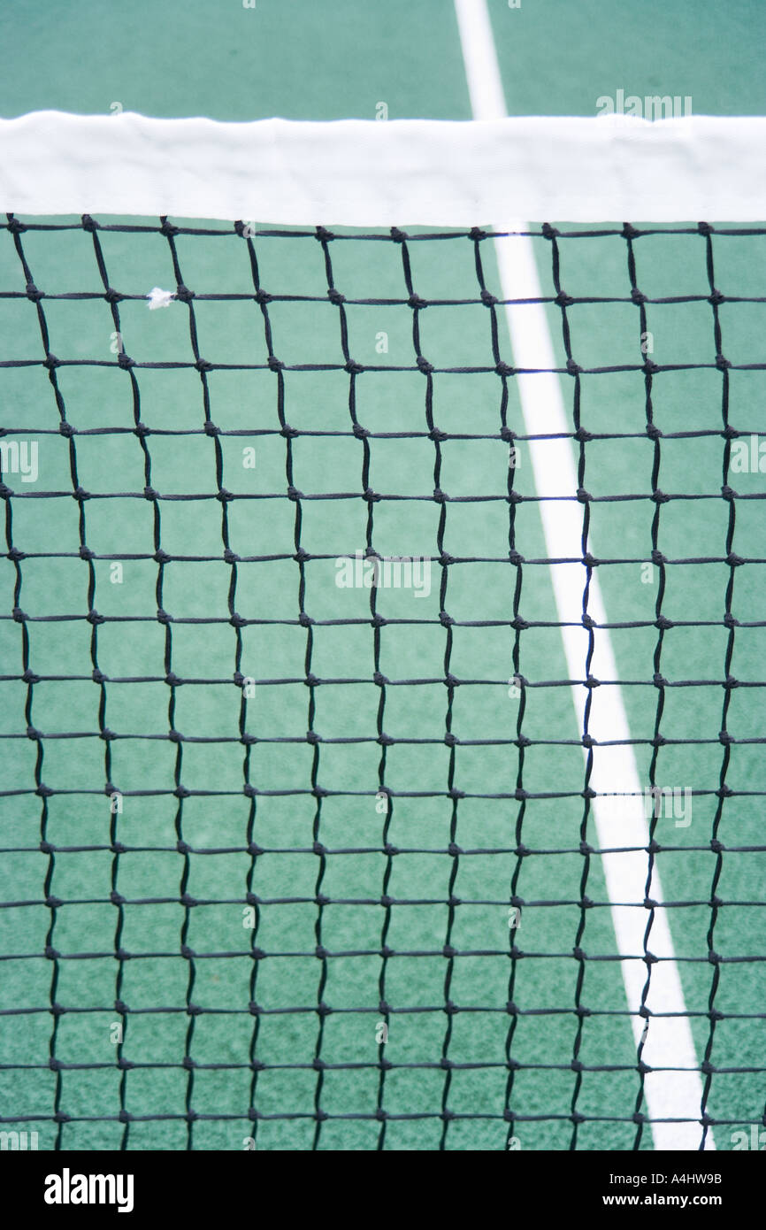 Tennis net close up Stock Photo - Alamy