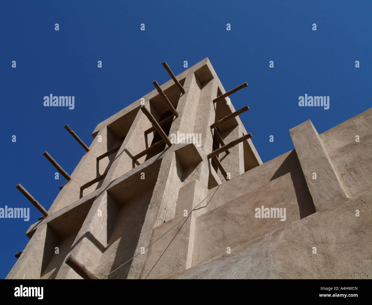 Dubai, Bur Dubai, Historical Bastakia quarter Stock Photo - Alamy