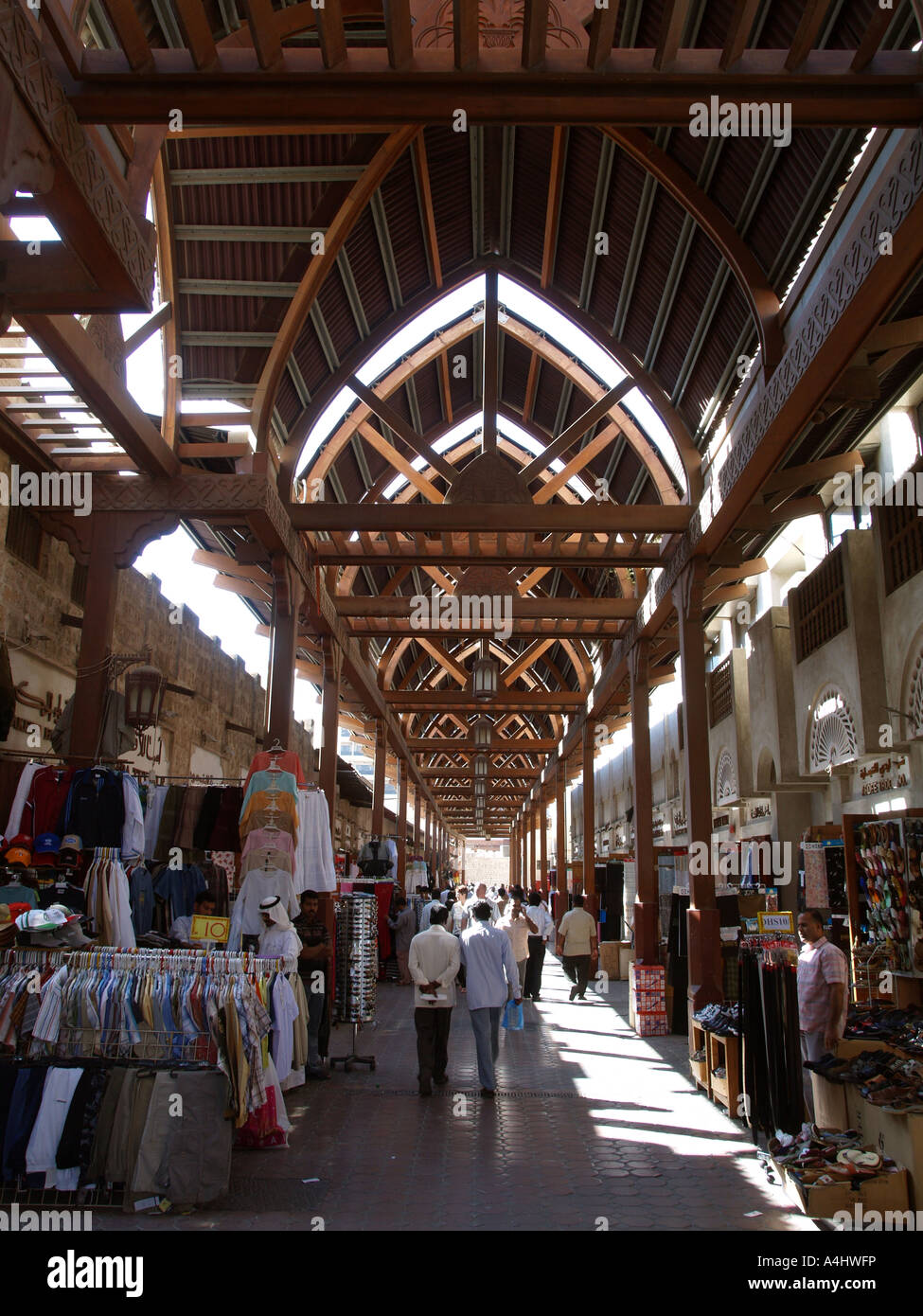 Dubai, Bur Dubai, Old market, Old Souk Stock Photo - Alamy