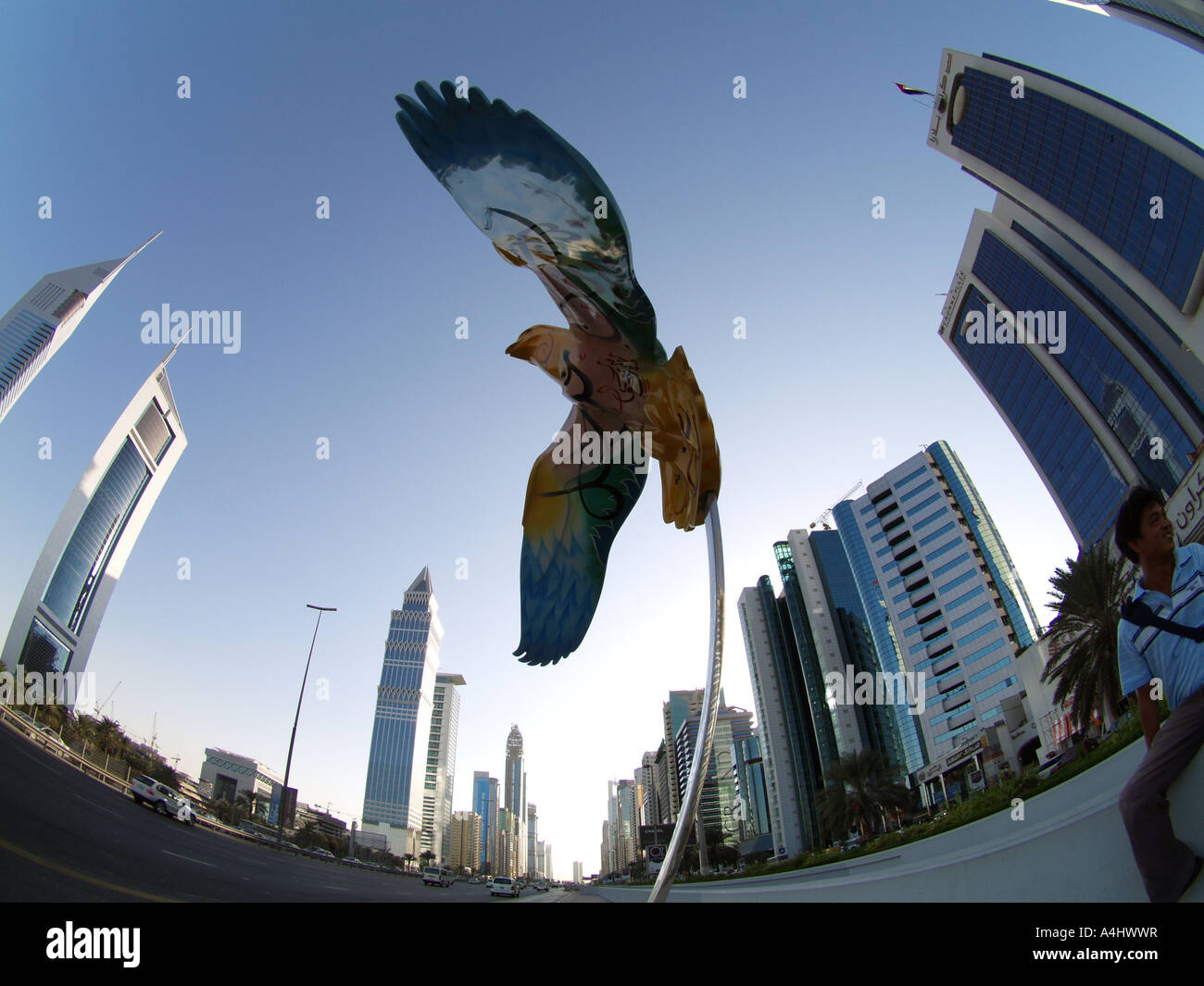 Sheik dubai falcon hi-res stock photography and images - Alamy