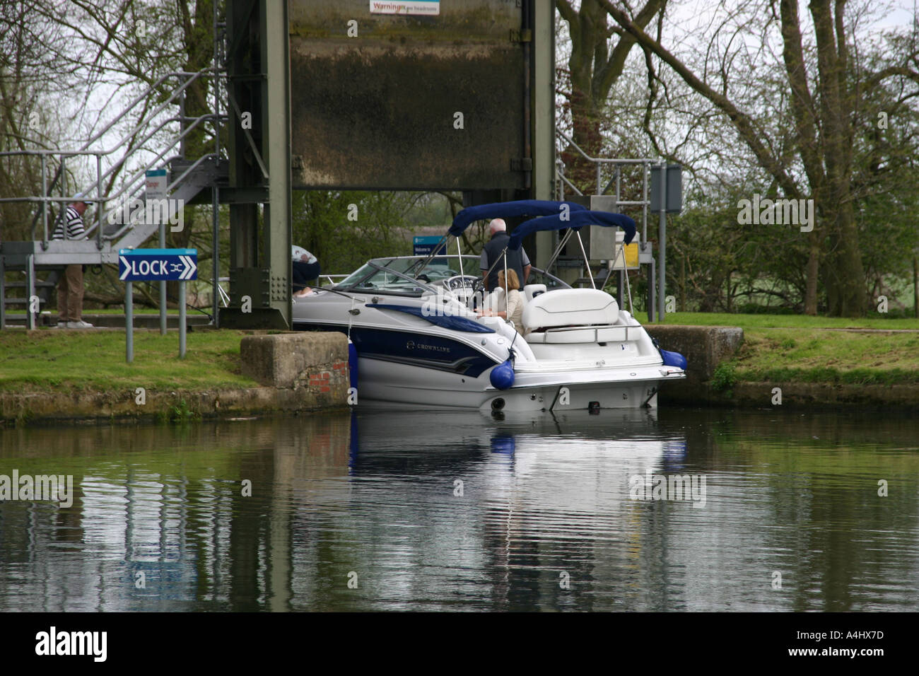 Cruiser River Great Ouse Brampton Stock Photo - Alamy