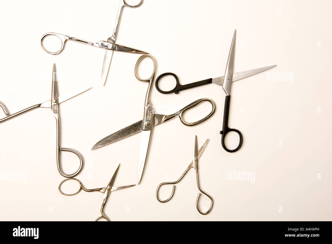 Collection of scissors Stock Photo - Alamy