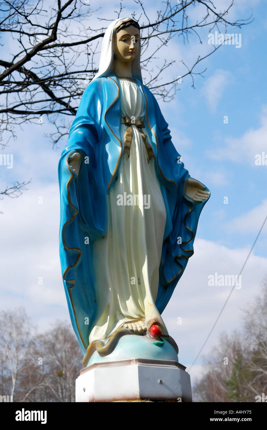 Virgin Mary shrine Stock Photo - Alamy