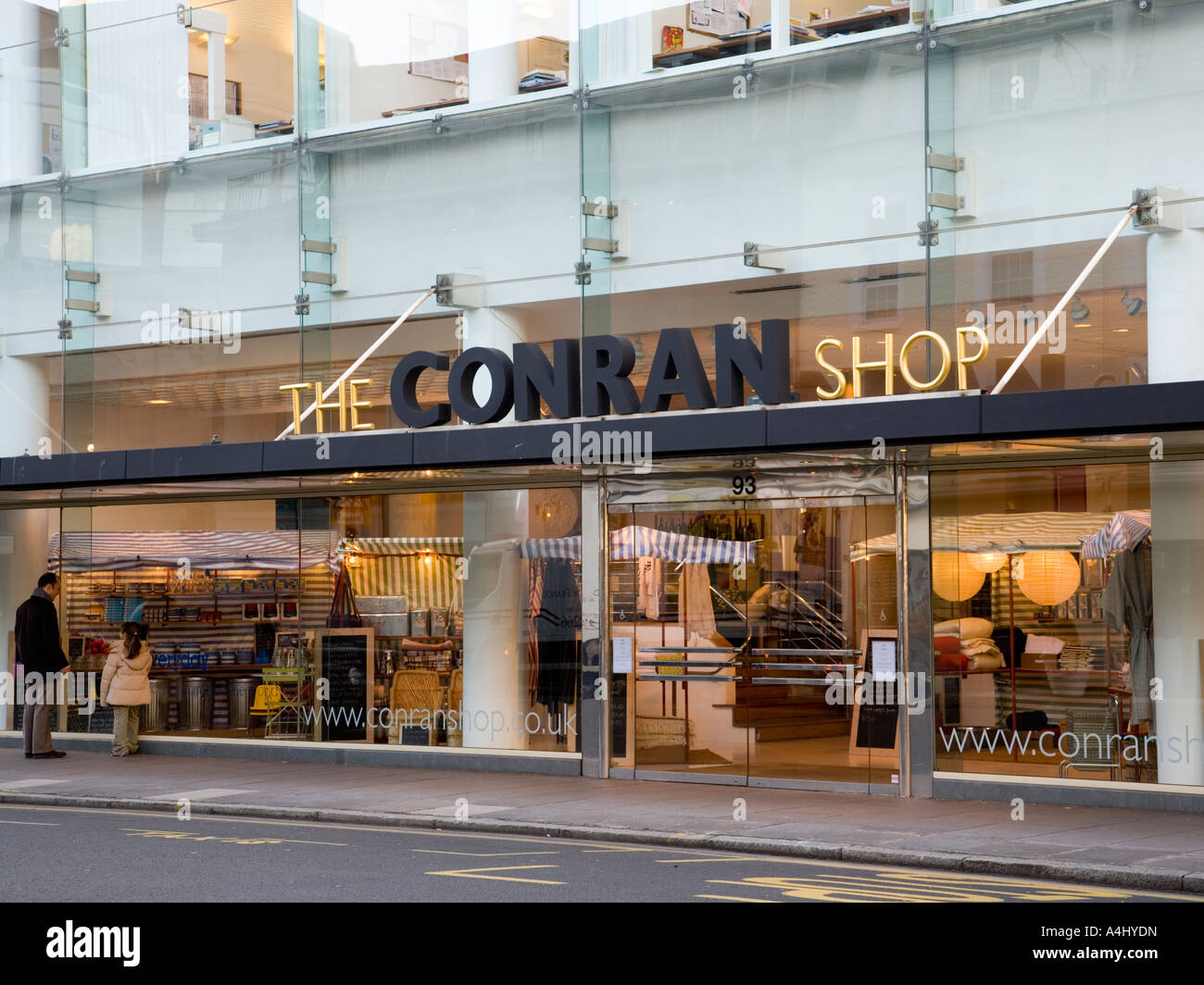 The Conran Shop entrance Stock Photo - Alamy
