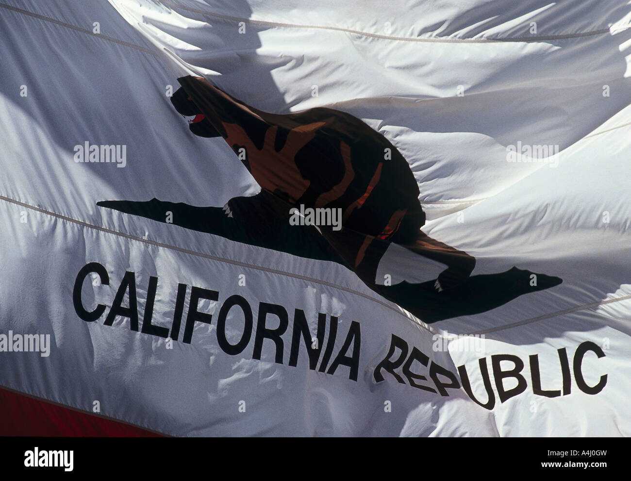 California republic flag Stock Photo - Alamy