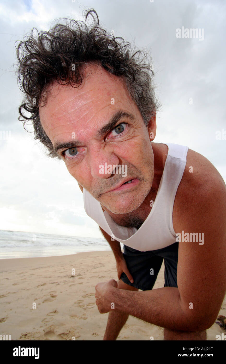 Distorted facial features hi-res stock photography and images - Alamy