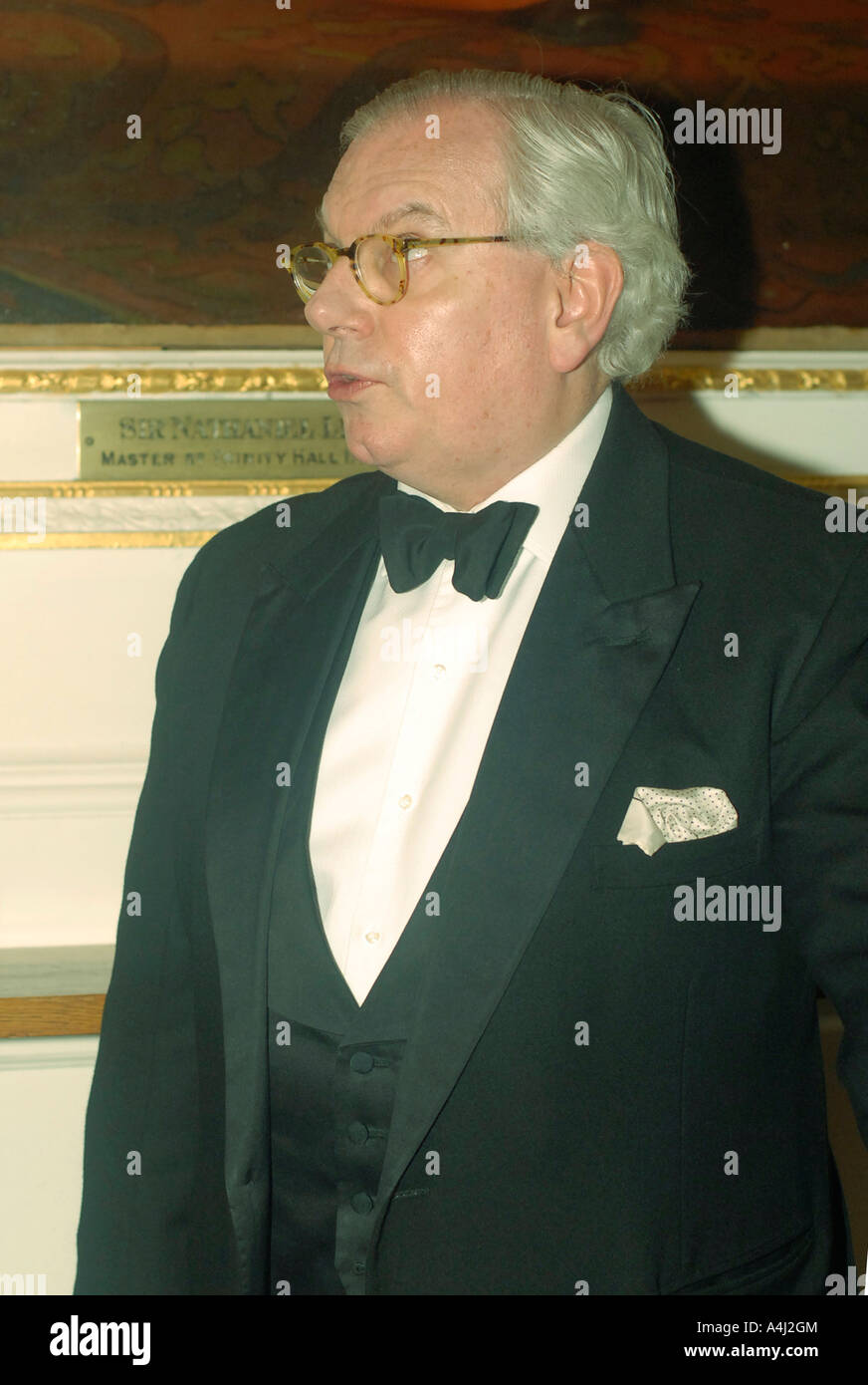 The historian and broadcaster Dr David Starkey CBE speaking at Trinity ...