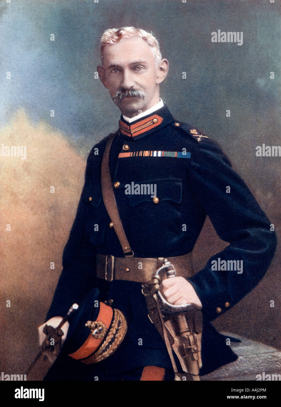 Major-General G Barton, commanding the 6th Infantry Brigade, 1902 ...