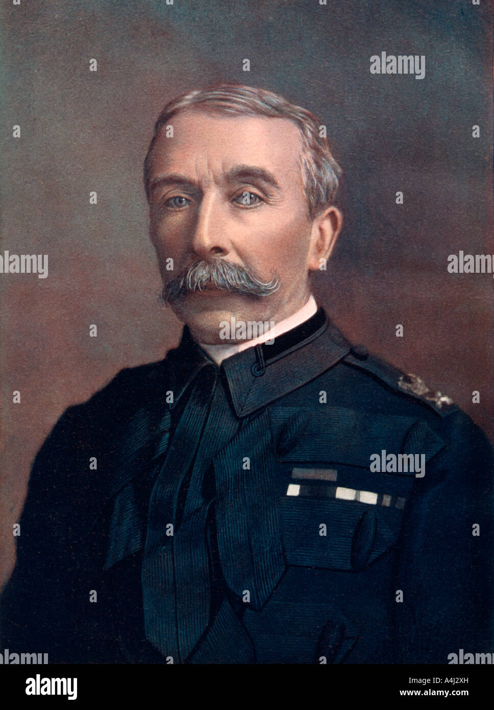 General Edward Chapman, commanding the troops of Scotland, 1902.Artist ...