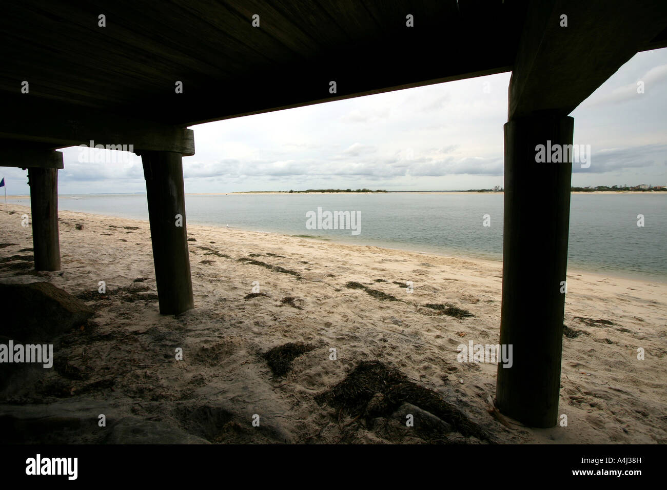 UNDER THE BOARDWALK OUT OF THE SUN HORIZONTAL BAPDB10049 Stock Photo ...