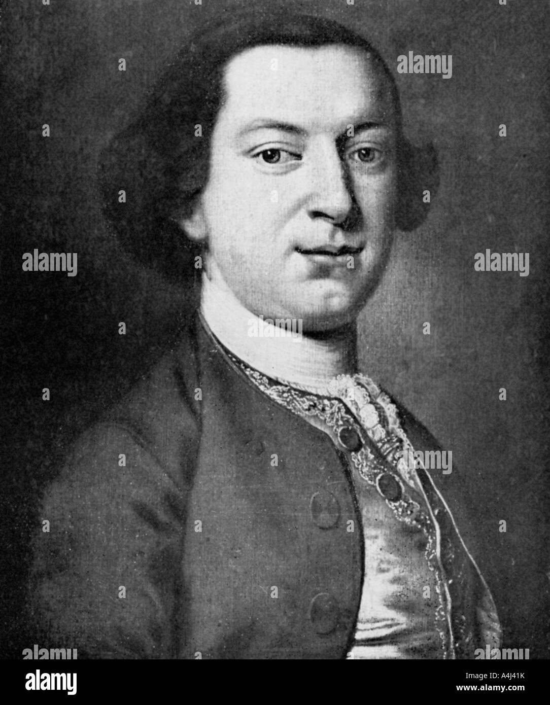 Horace walpole painting Black and White Stock Photos & Images - Alamy
